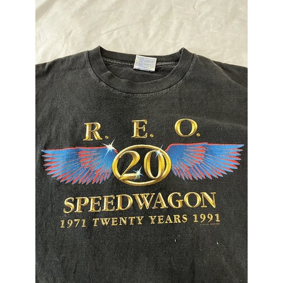 Winterland | Shirts | Vintage Reo Speedwagon Tour 99 Shirt Sz Xl Tee Single Stitch Tour 91 5d ...